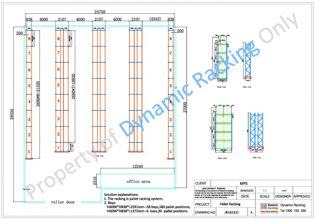 CAD Design - Dynamic Racking